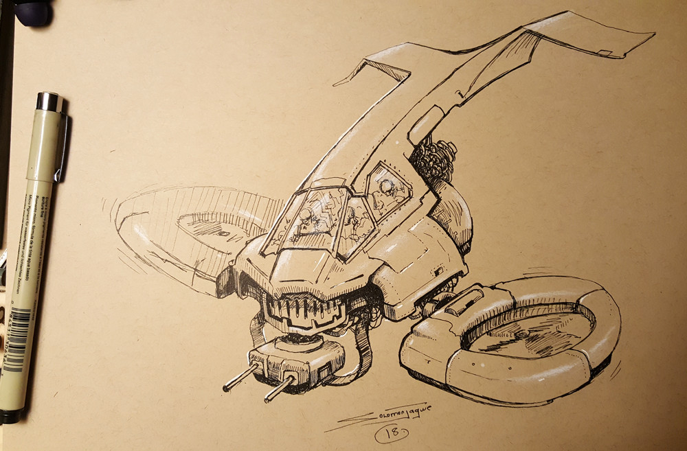 ArtStation - Concept Scout Aircraft