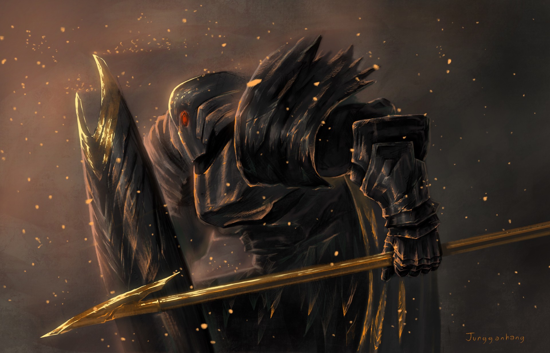 ArtStation - Dark knight