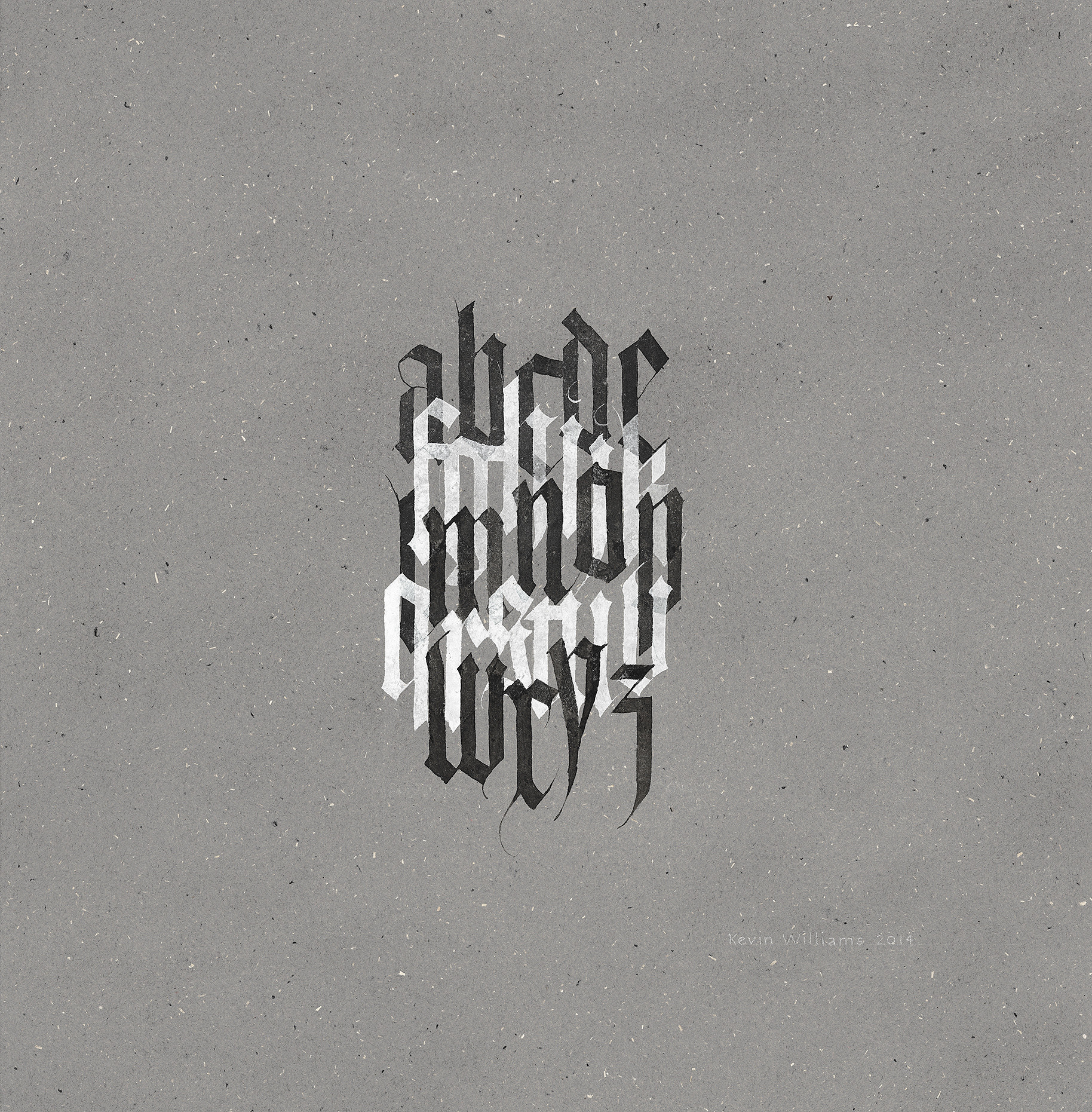 ArtStation - Gothic Alphabet