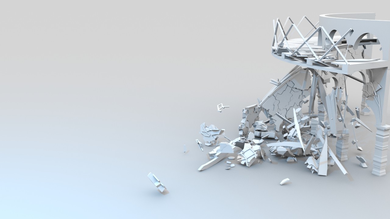 ArtStation - Basic house Destruction