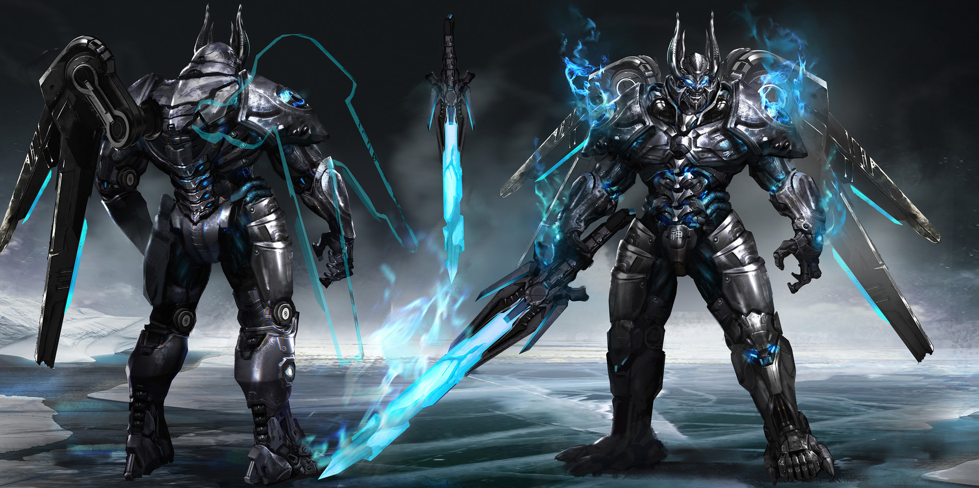 ArtStation - Ice King + Lava Sword 【贰零壹陆】