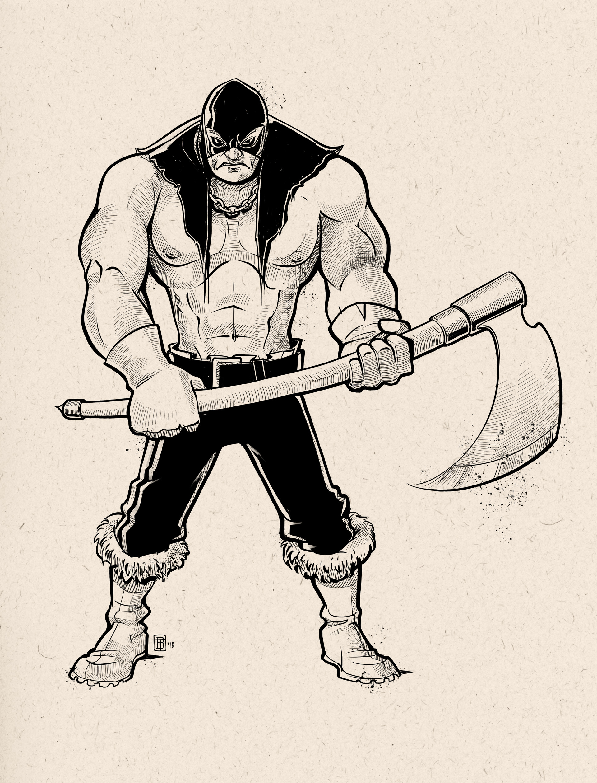 ArtStation - Inktober Day 11: Cruel