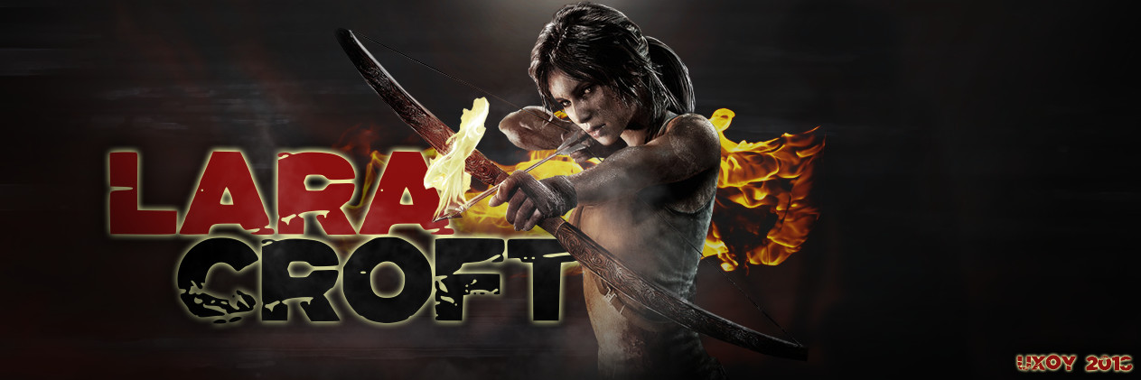 ArtStation - Lara Croft Signature Banner + How-To