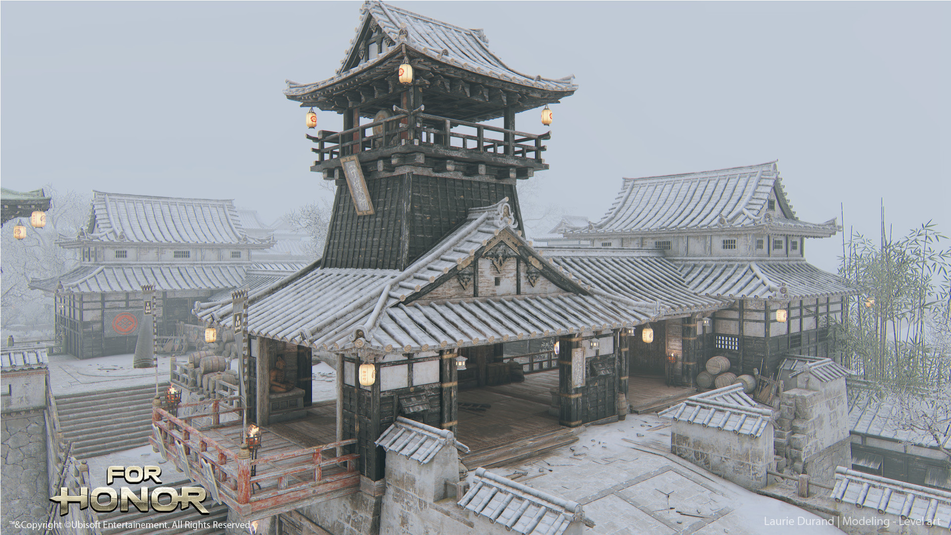 Laurie Durand - For Honor Marching Fire - Kazan castle