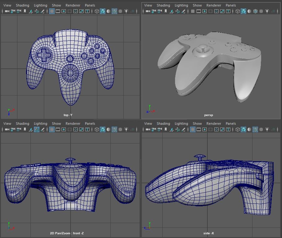 Nintendo 64 Controller Layout For Xbox Controller