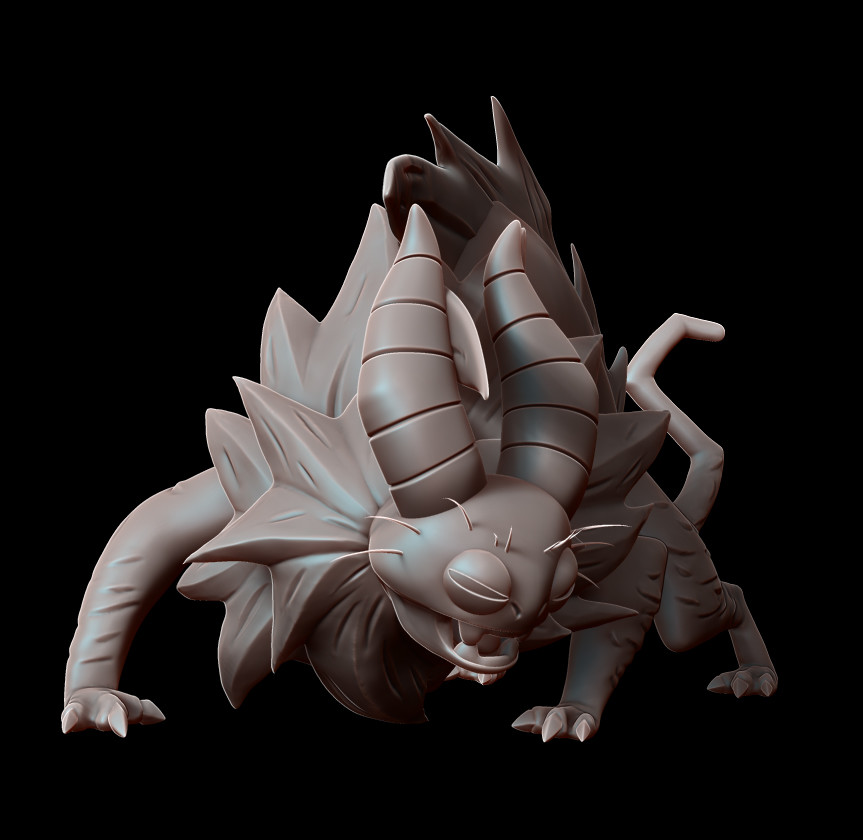 Christophe Alenda - Maya monster