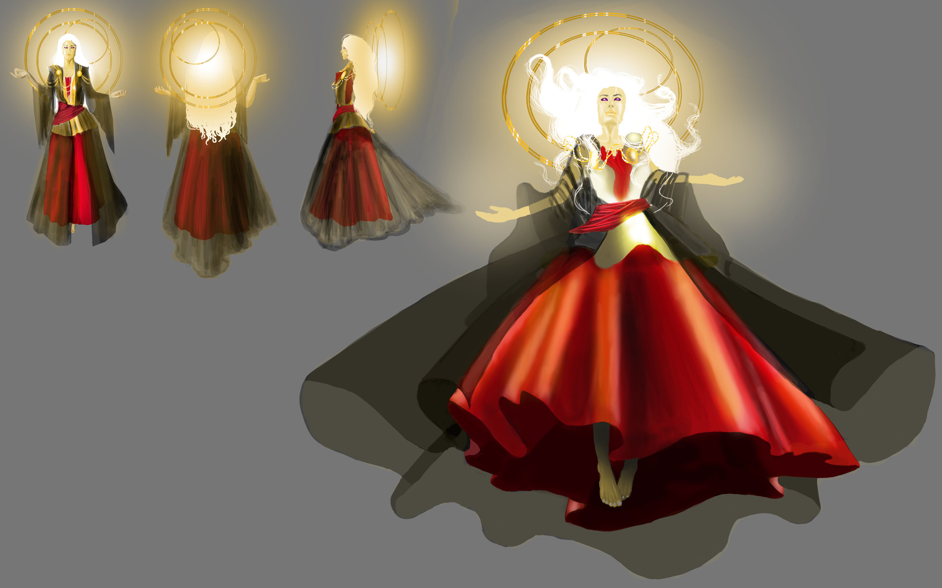 ArtStation - Sun God Turnaround