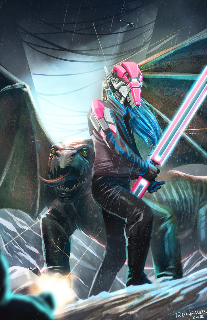 ArtStation - Cyborg Dragon