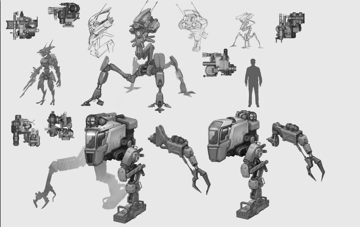 ArtStation - Mech design