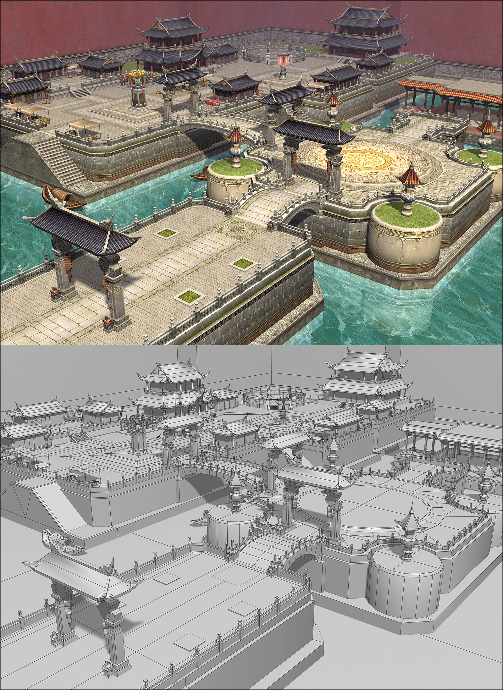 ArtStation - 3D game scene