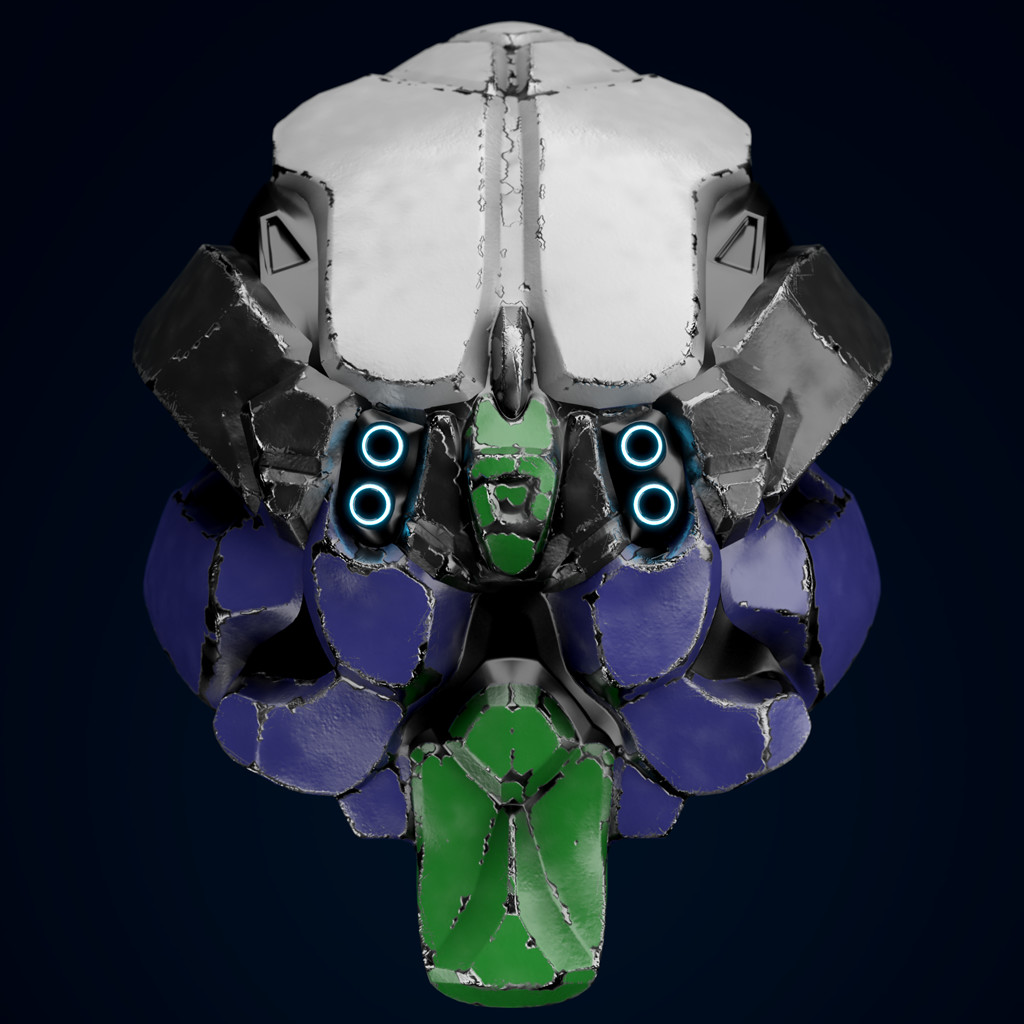 ArtStation - Robot Head 16