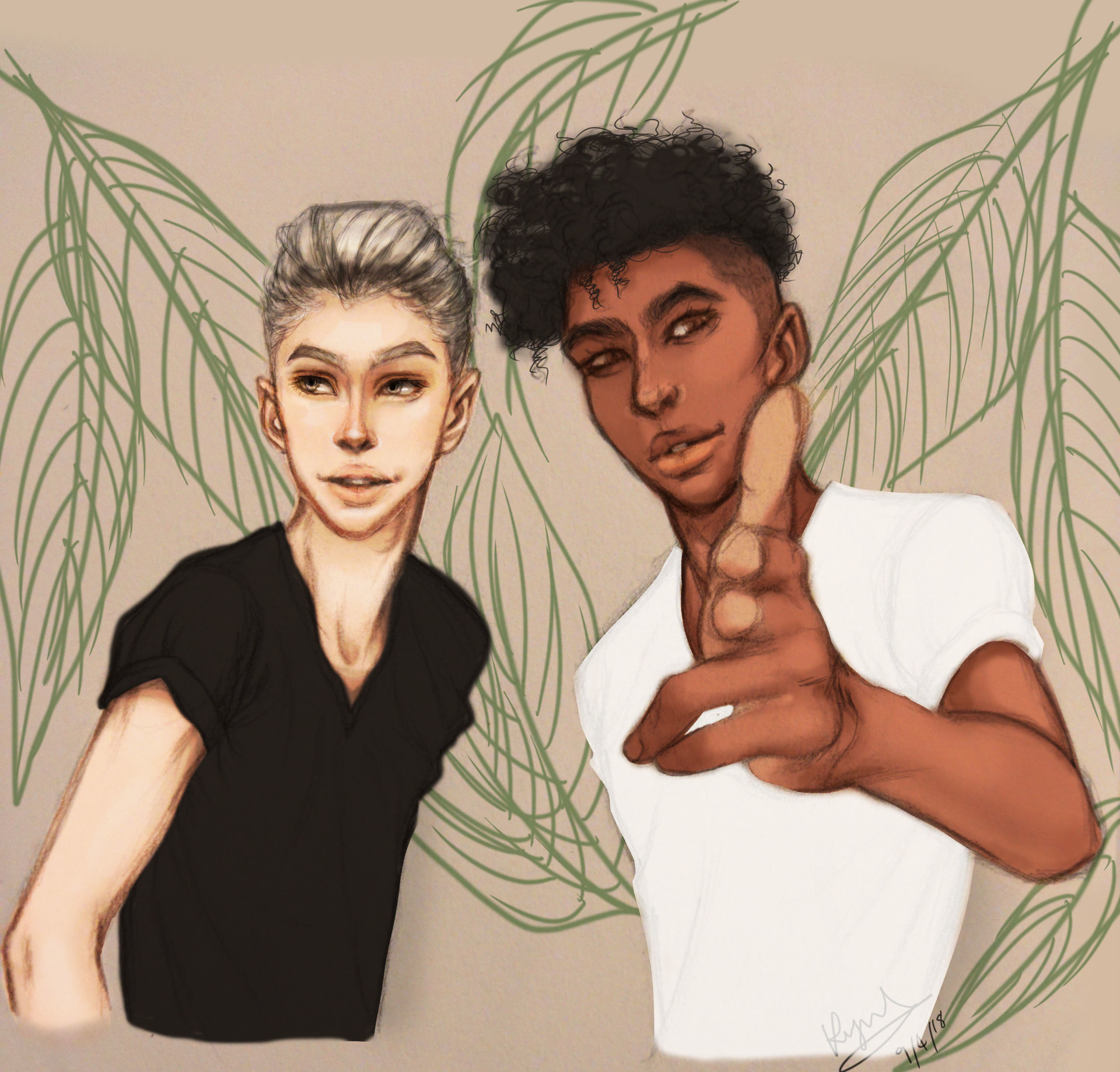 ArtStation - "Besties"