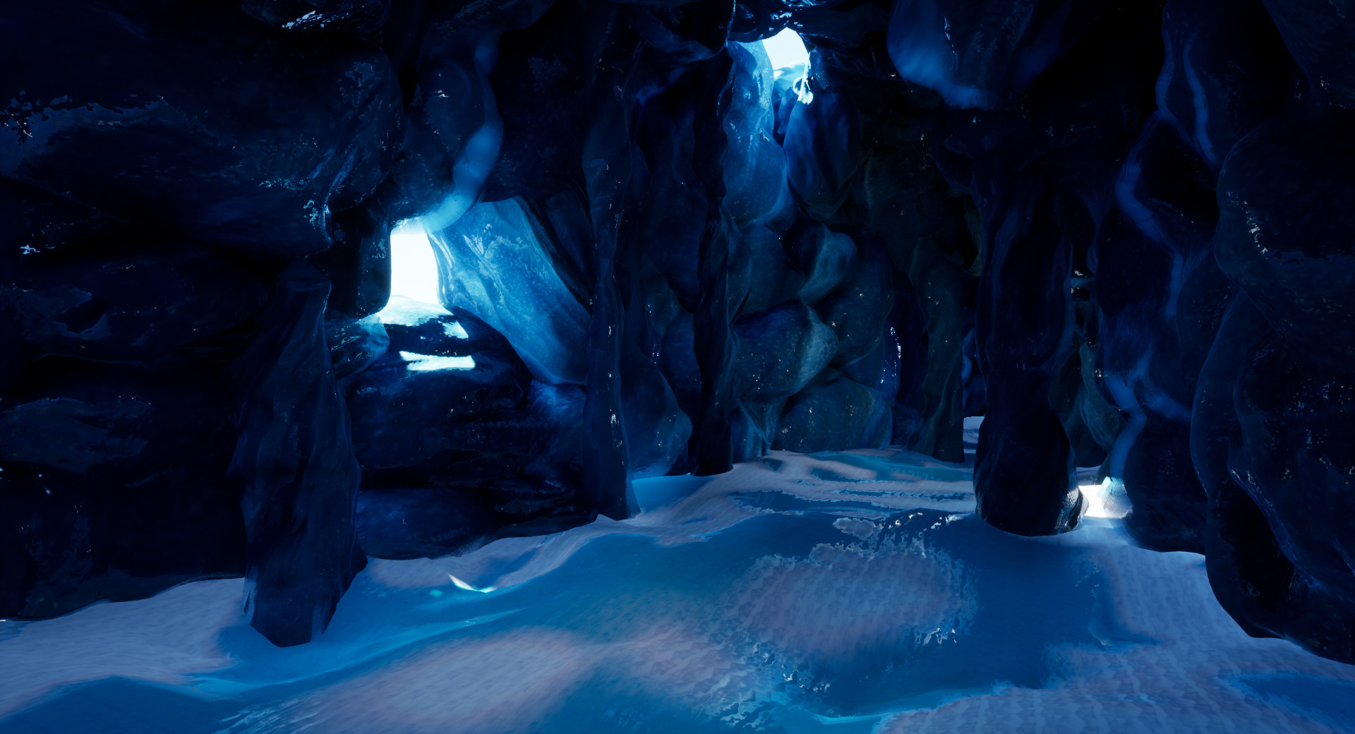 ArtStation - Ice Cave Environment