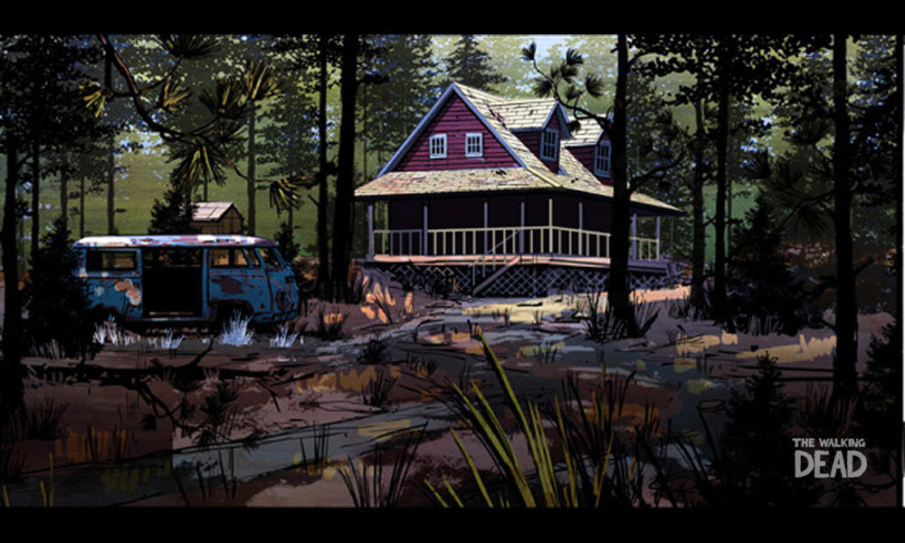 Jesse Maccabe - The Walking Dead: Season 2 Concept Art