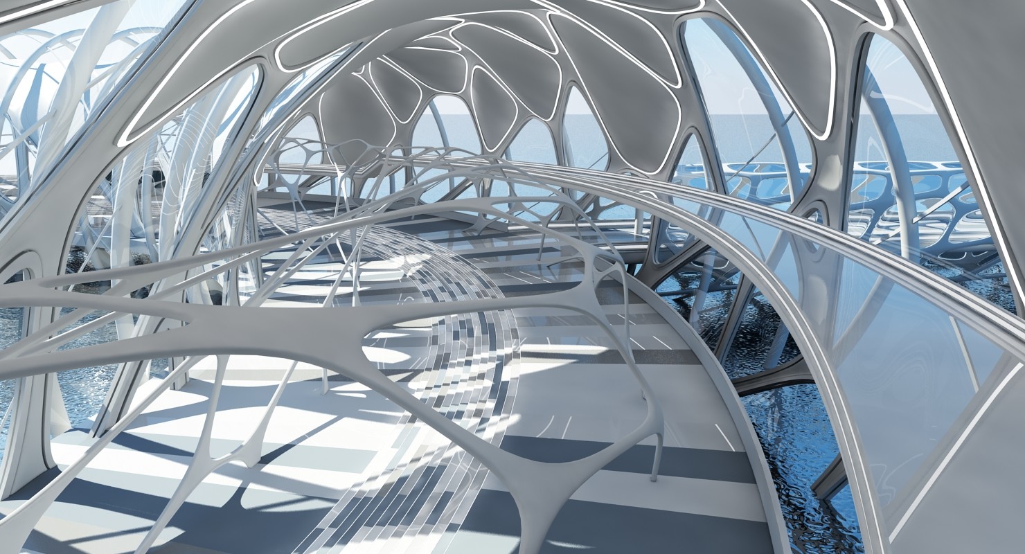 Giimann . - Futuristic Architectural Structure 17