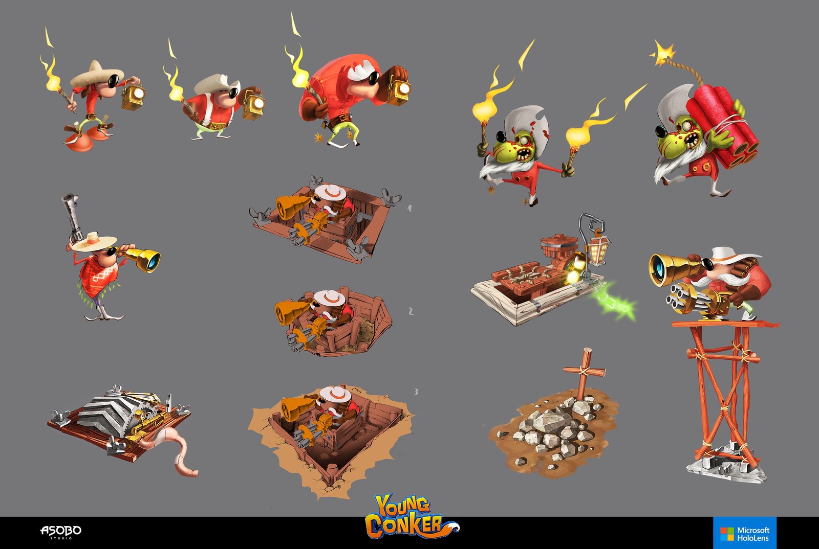 Antoine Lysson - Young Conker _ concept (2014)