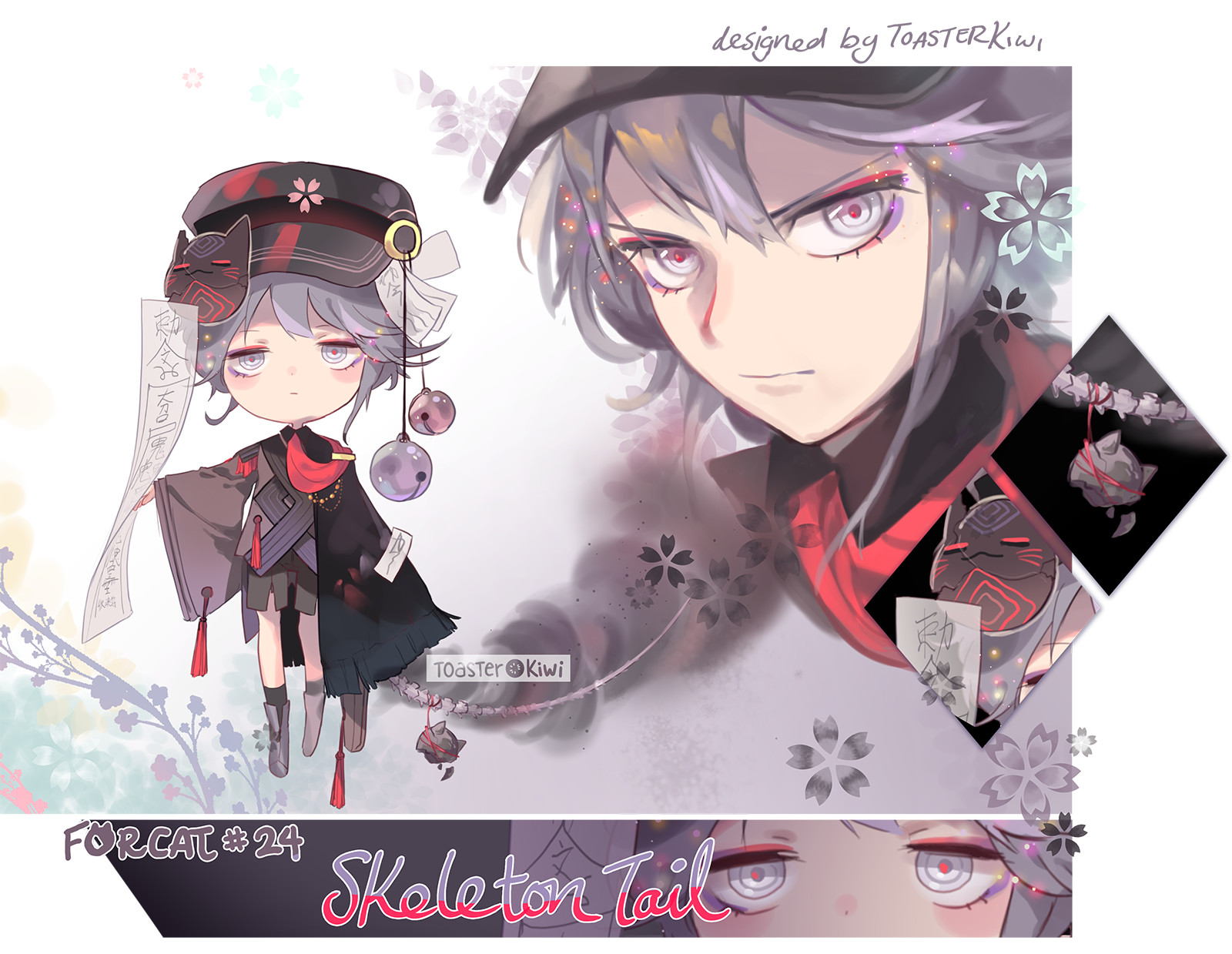 Helen Zhou - FORCAT PROJECT: Character Design #23 and #24