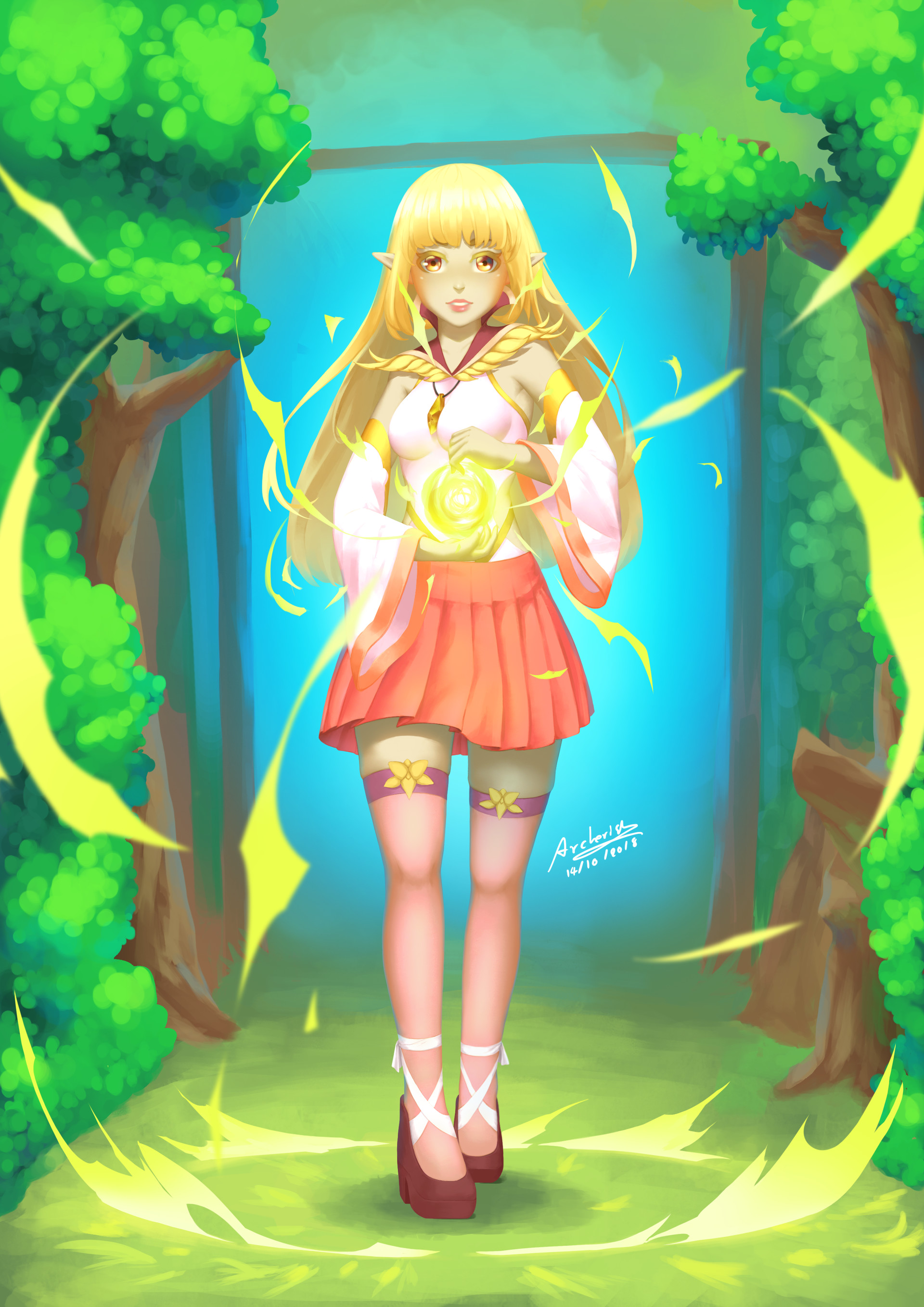 ArtStation - Elf Sage