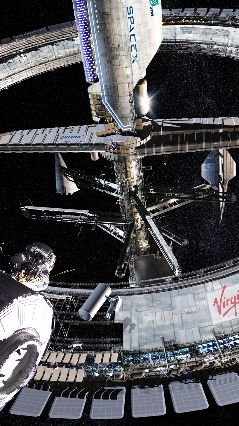 Mitchell Stuart - Orbital Space Station Concept