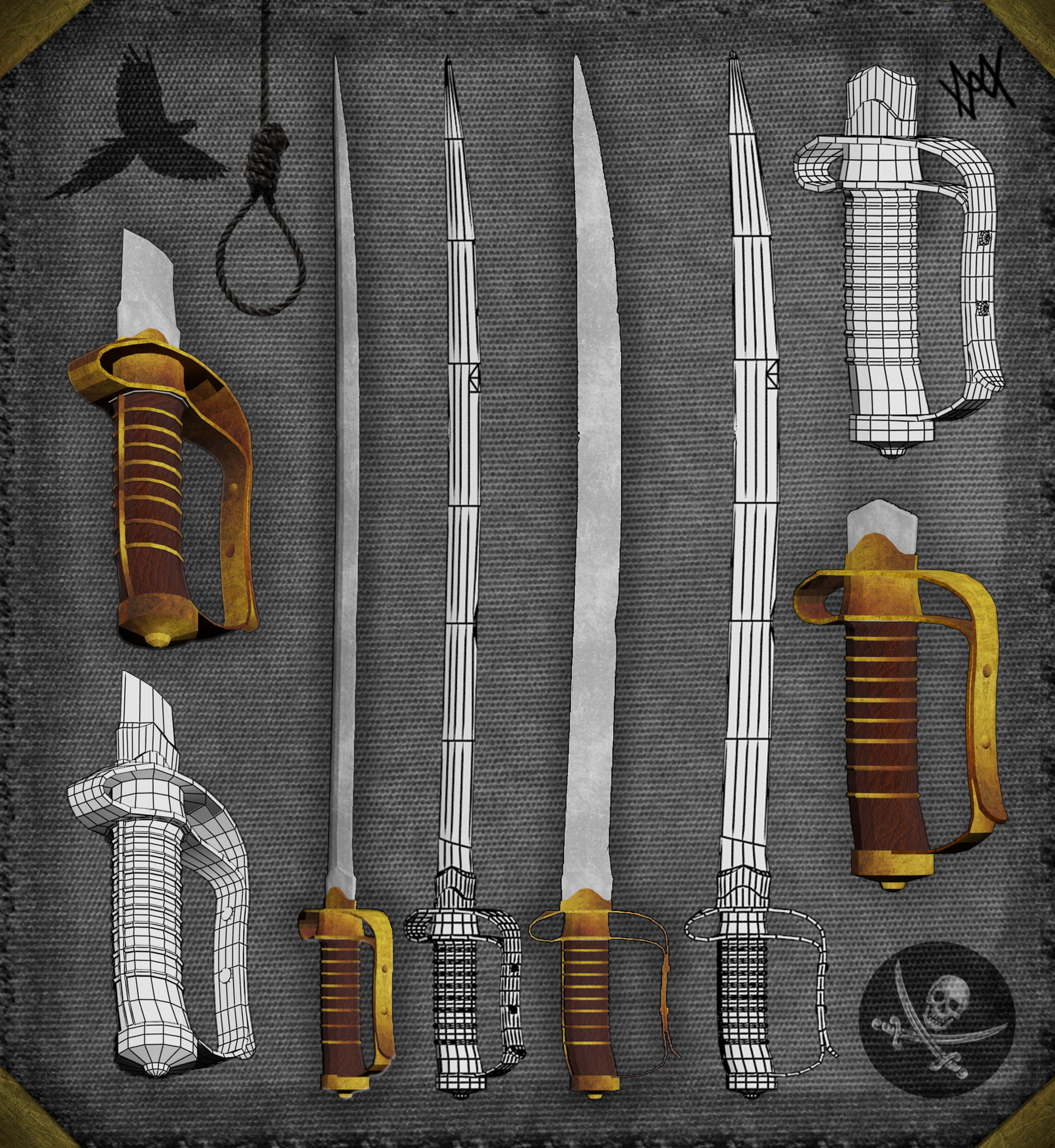 ArtStation - Pirate Cutlass