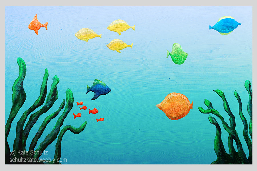 Kate Schultz - Underwater Fish Video Composite