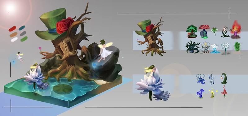 ArtStation - Blue He