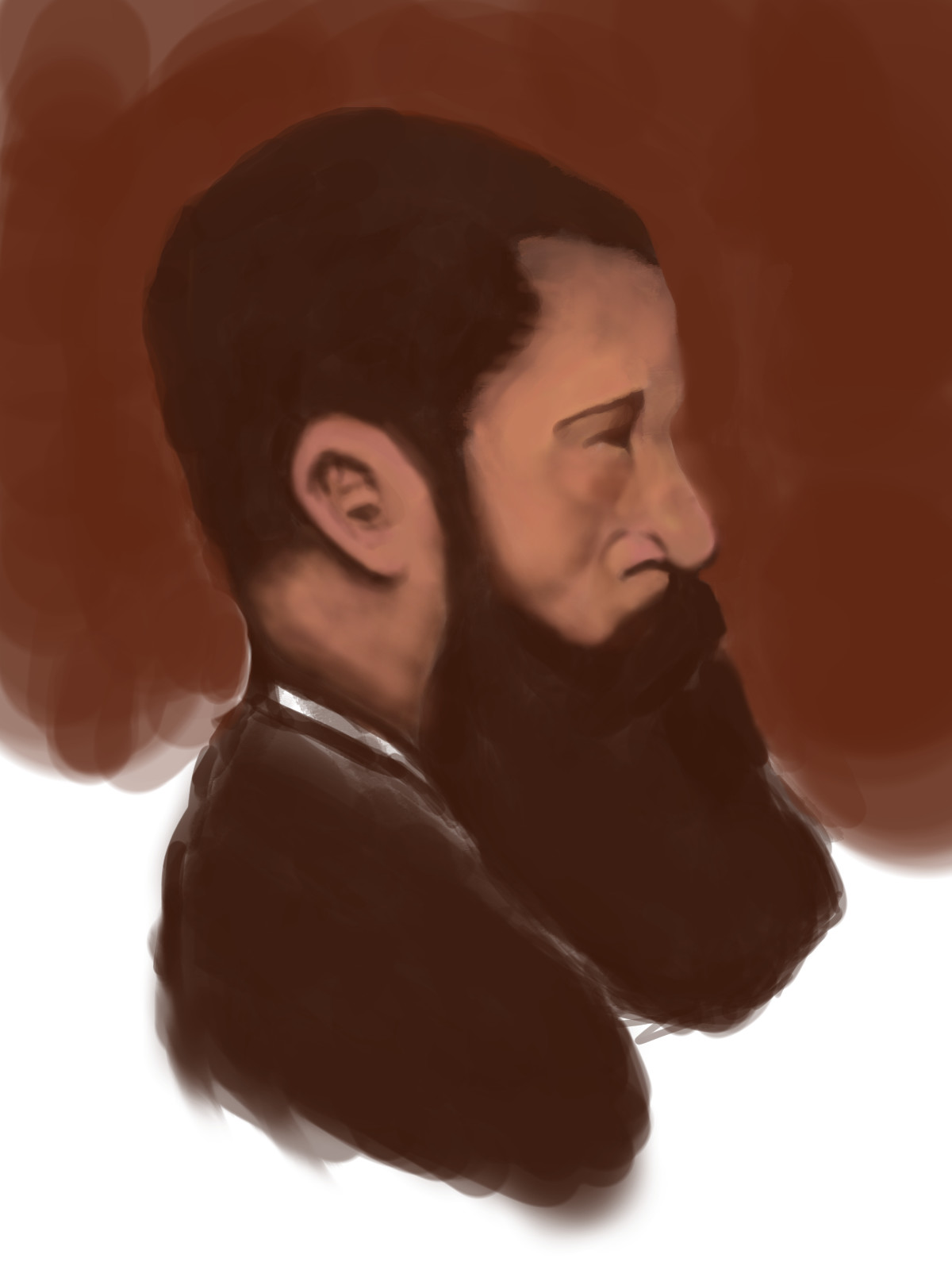 ArtStation - Classic man portrait