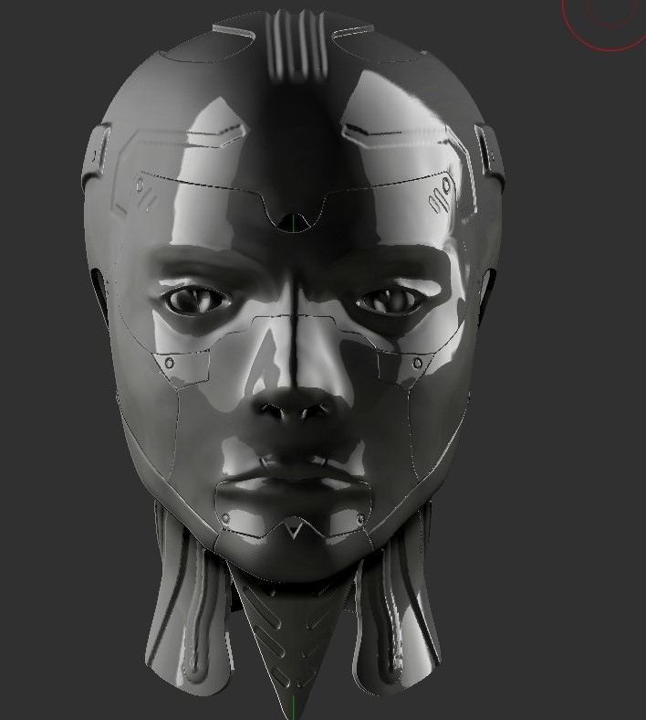 ArtStation - Android Head