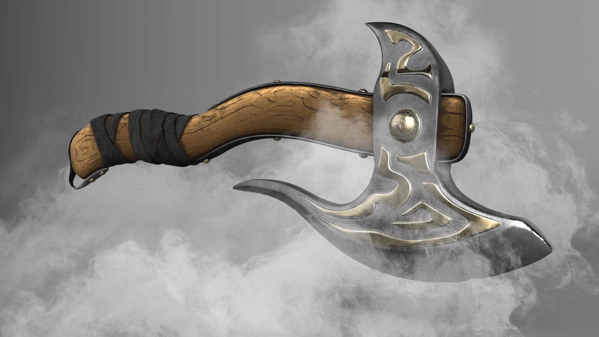ArtStation - Battle Axe