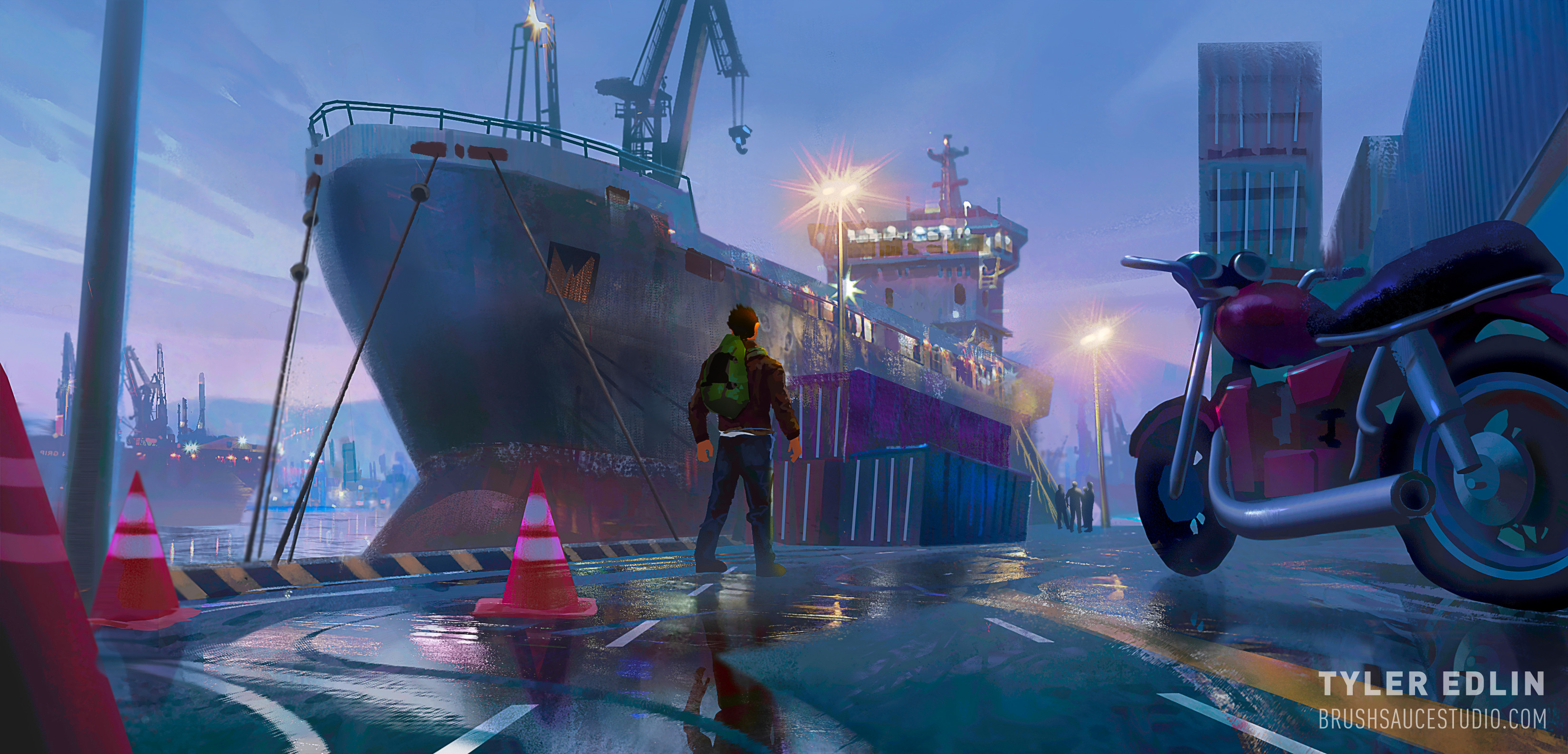 Brushsauce Studio - Searching for Lan Di