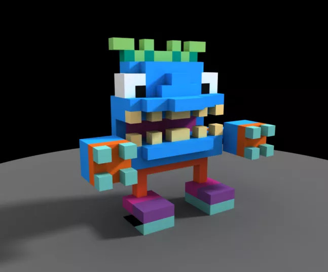 ArtStation - Voxel Characters