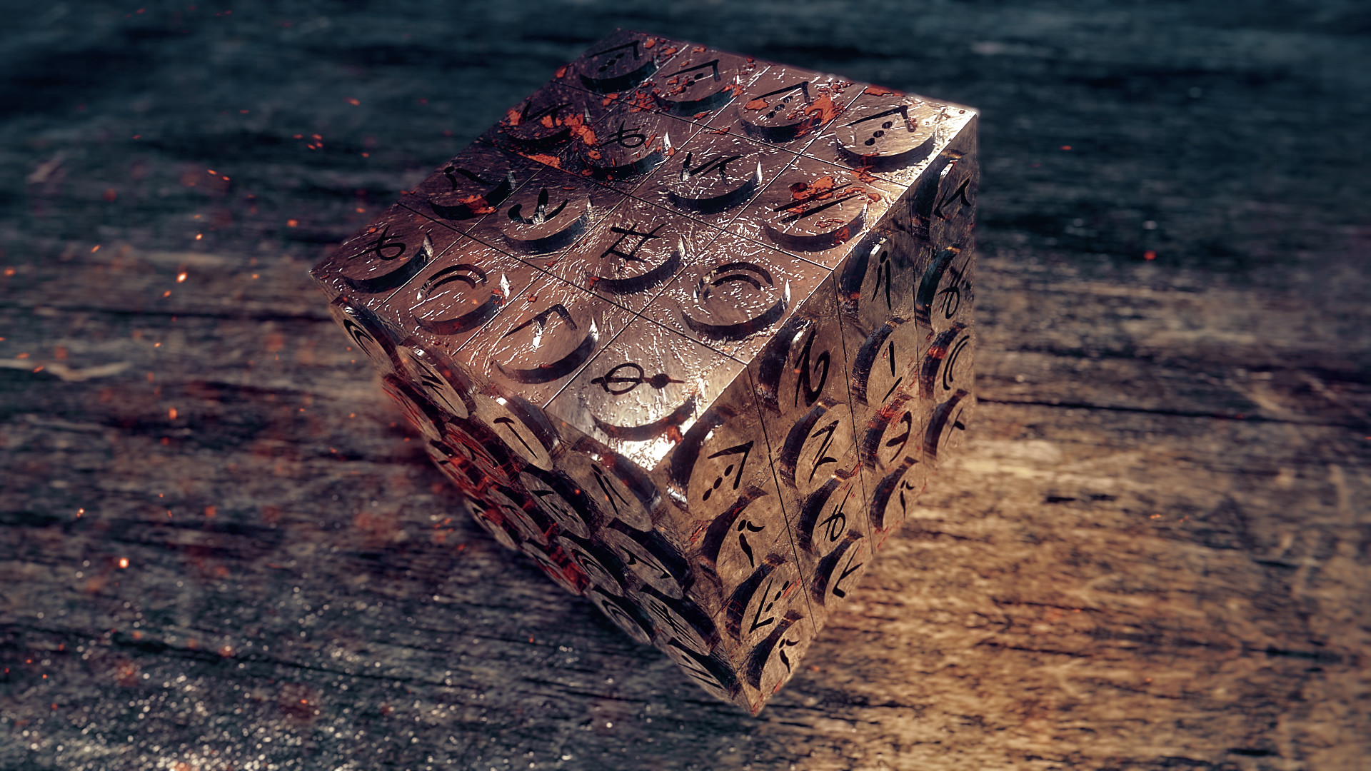 ArtStation - Cube of runes