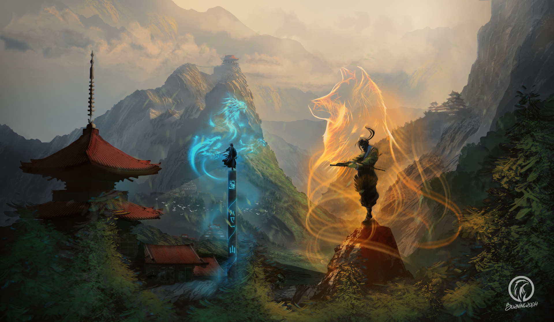 ArtStation - Master fight