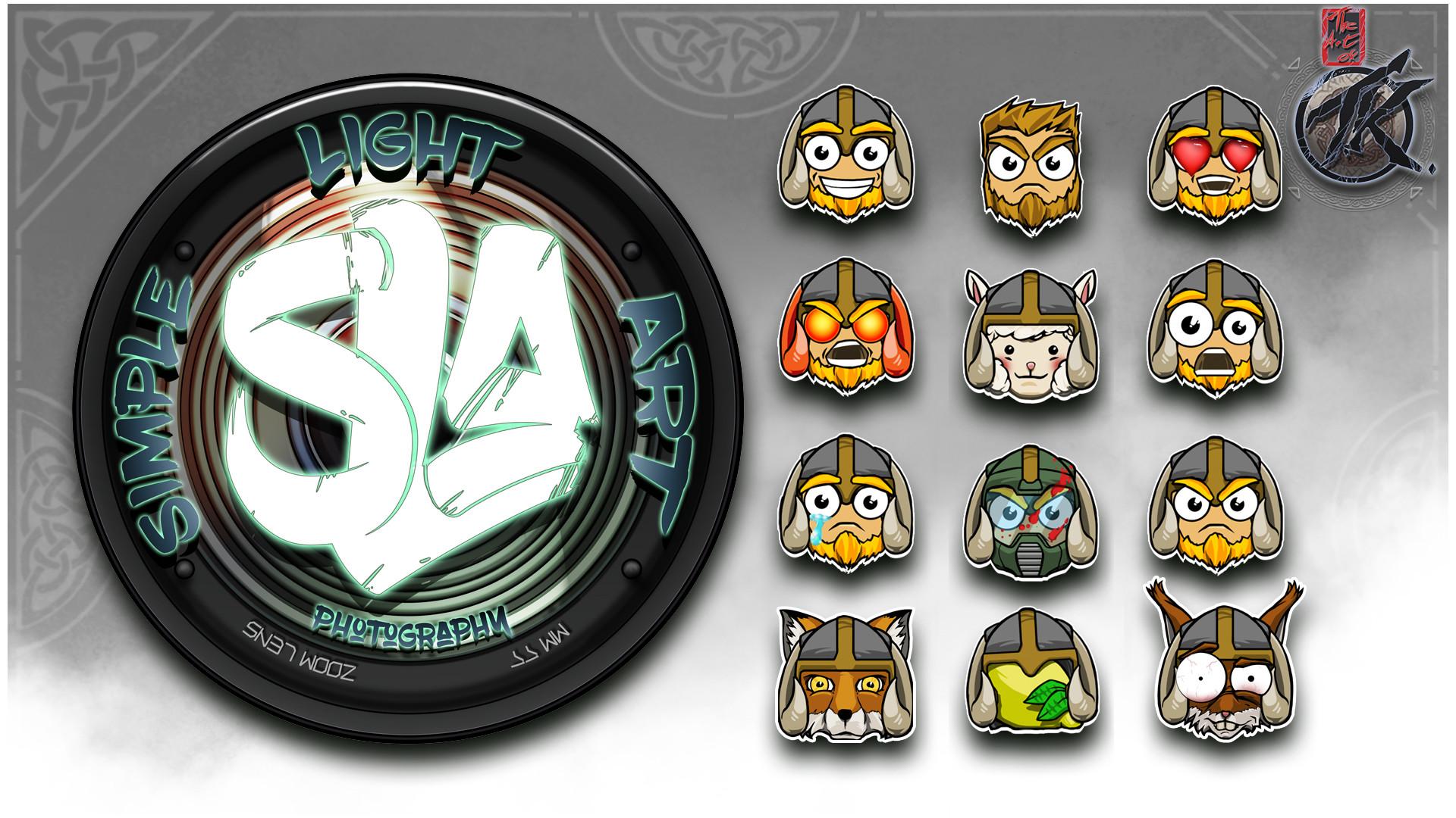 ArtStation - Logo Design / Emotes