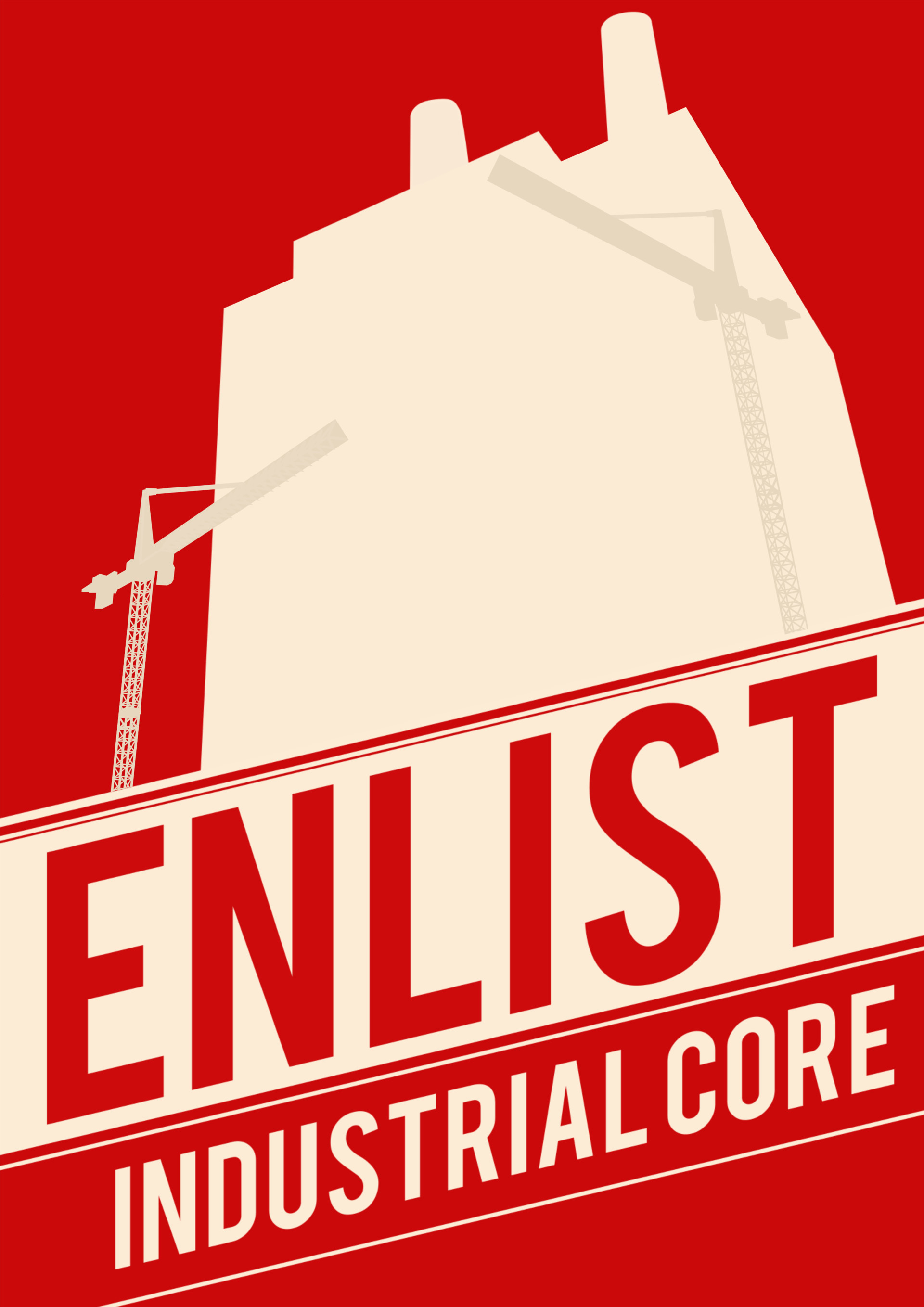 ArtStation - Industrial Core Propaganda Poster