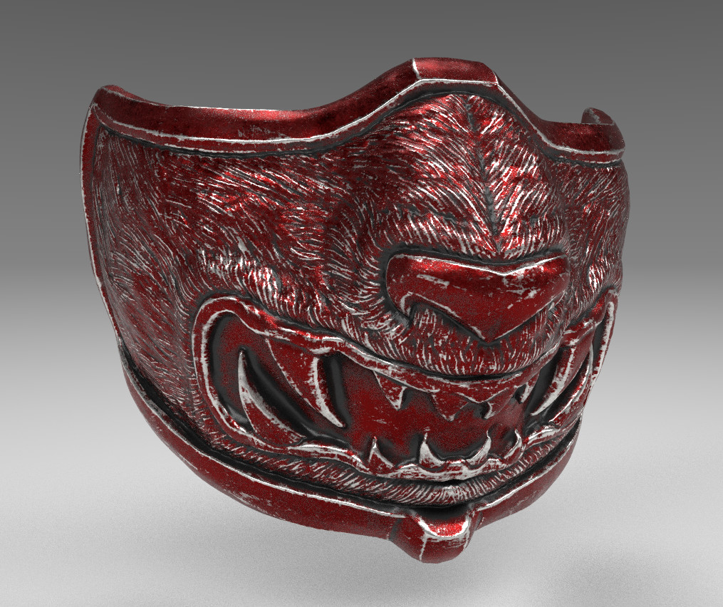 ArtStation - Warrior Mask