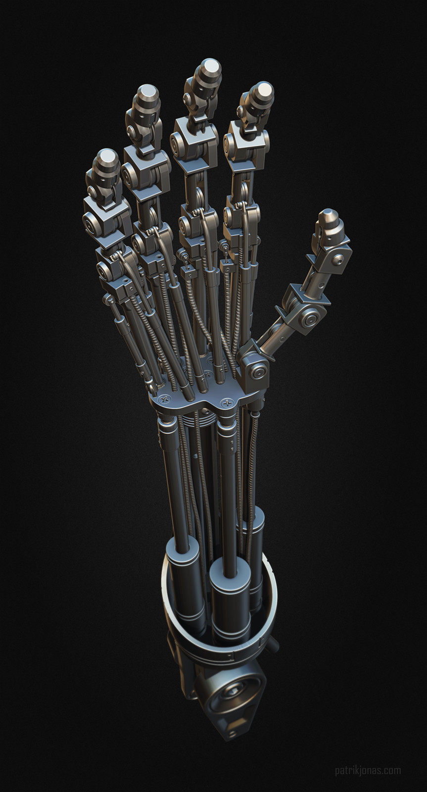 Patrik Jonas - Terminator T–800 Endo Arm