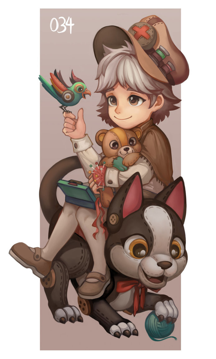ArtStation - 100 character project--034.Tailor