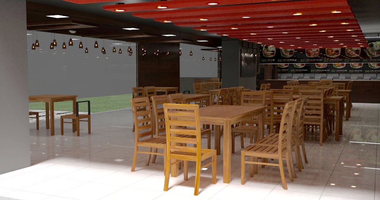 ArtStation - 3d restaurant