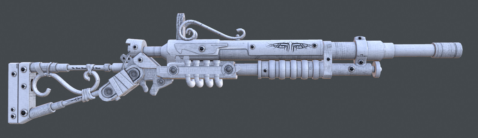 ArtStation - Steampunk Rifle