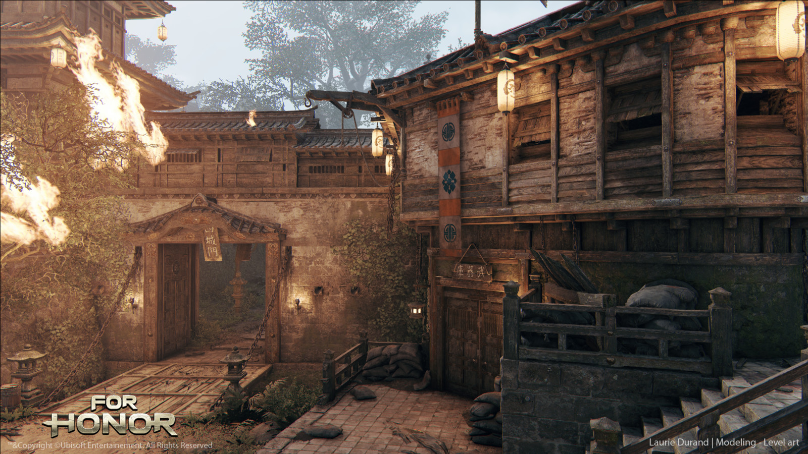 Laurie Durand - For Honor - Overwatch map