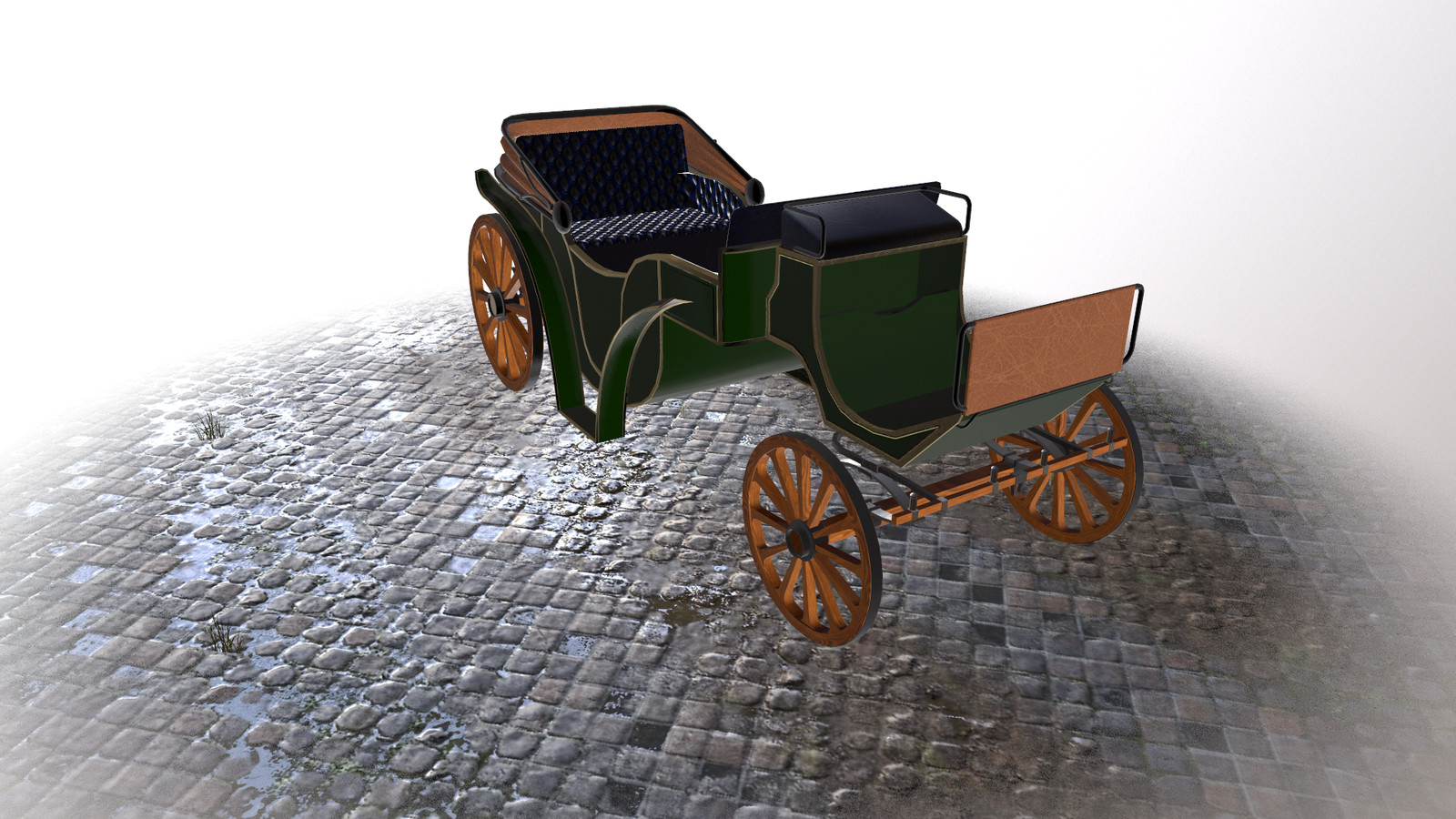 Alan Lilley - Landau Carriage Open/ Closed