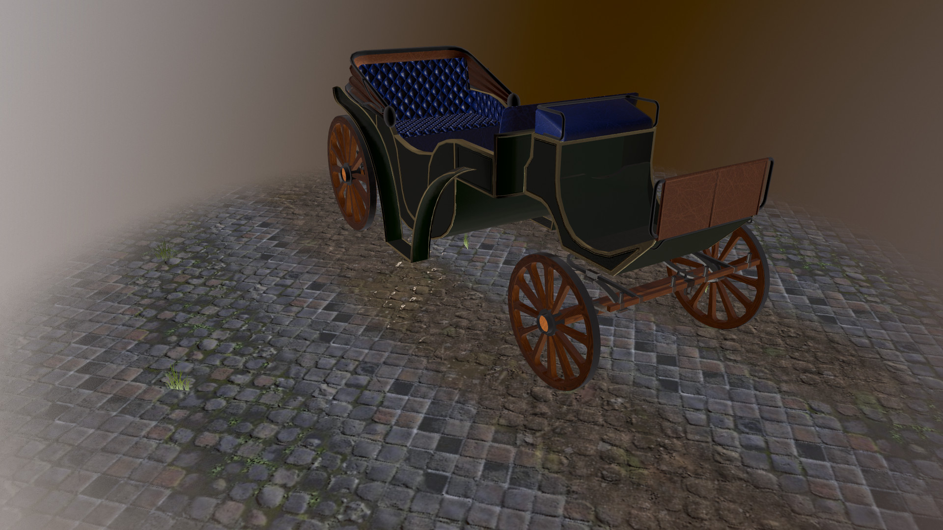 Alan Lilley - Landau Carriage Open/ Closed