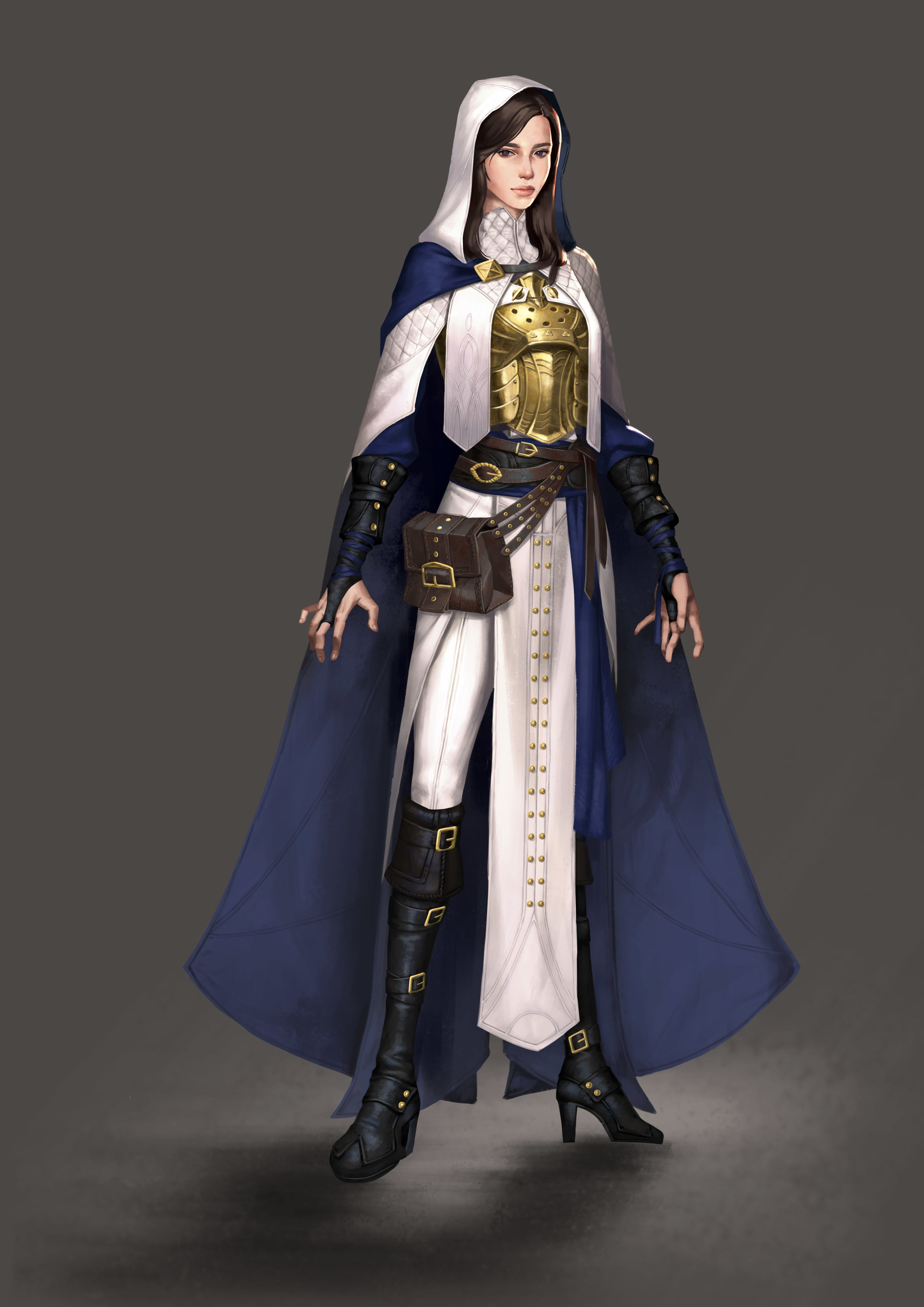 ArtStation - 20180820 White Mage