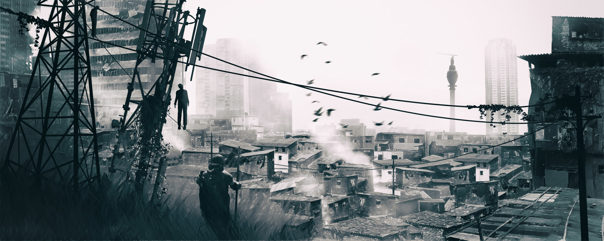 ArtStation - Apocalypse city concept art