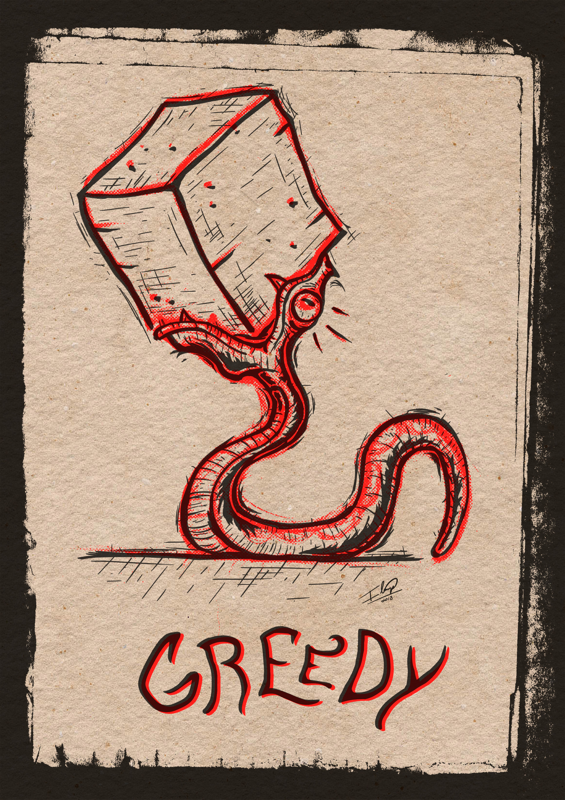 ArtStation - Greedy Snake