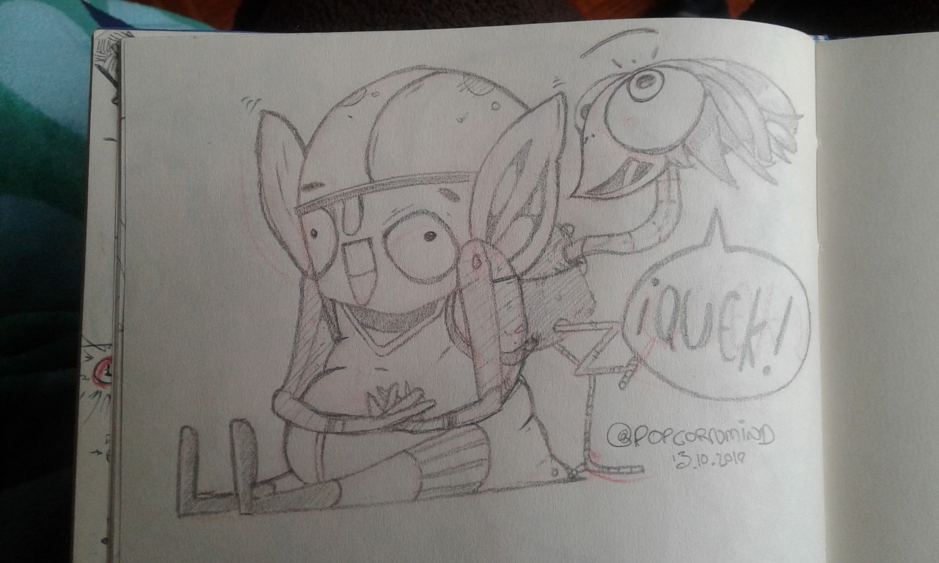 ArtStation - Goblin and bird