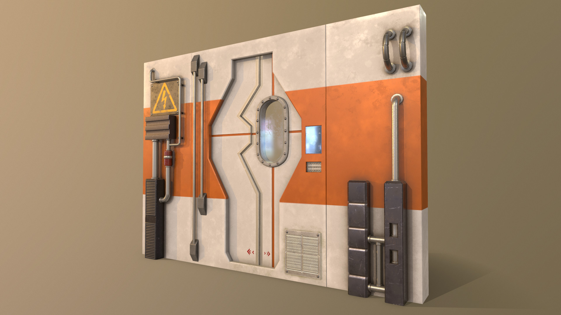 ArtStation - Modular Door / Walls