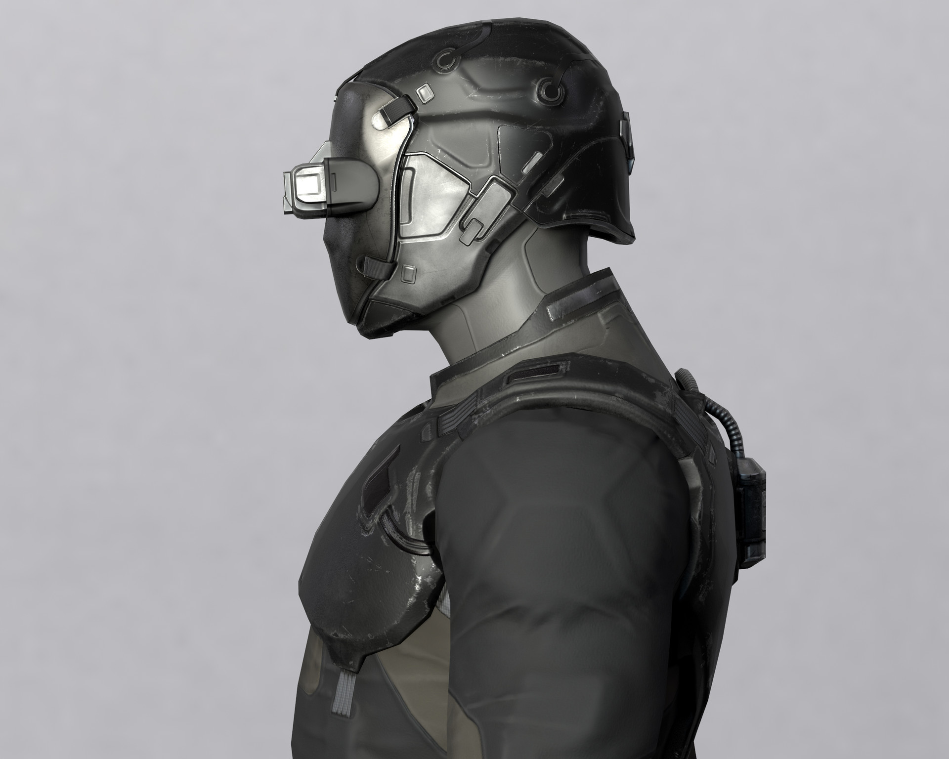 Charles Kim - Armored Exo Suit