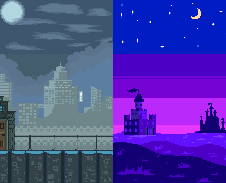 ArtStation - Two worlds, two side